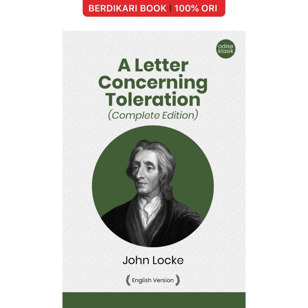 Jual Berdikari - John Locke; A Letter Concerning Toleration: Complete ...