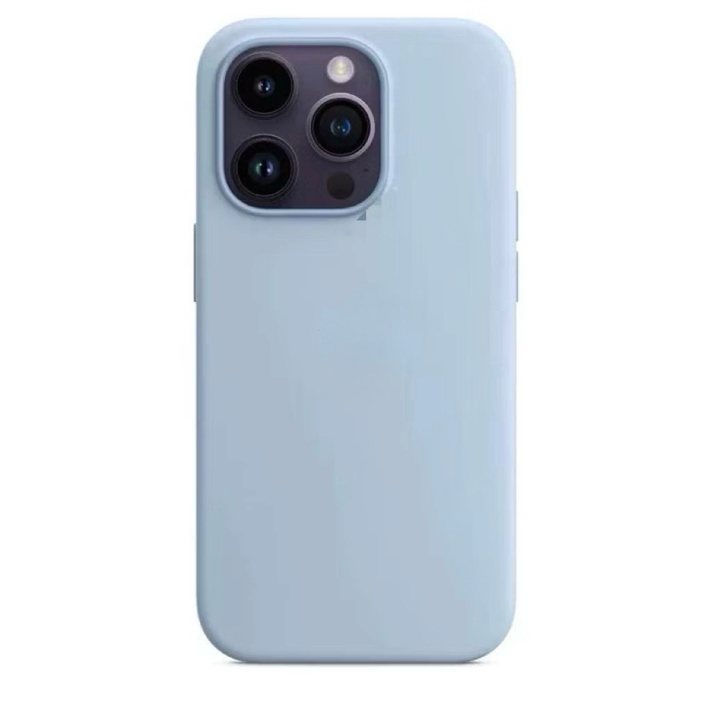 Jual SILICONE CASE BLUDRU BIRU MUDA SERIES IPHONE XR/11/MINI/11 PRO/11 ...