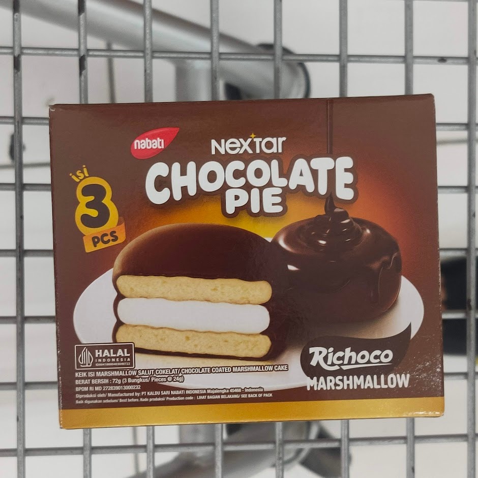 Jual Nabati Nextar Chocolate Pie 3 Pcs 72 Gr | Shopee Indonesia