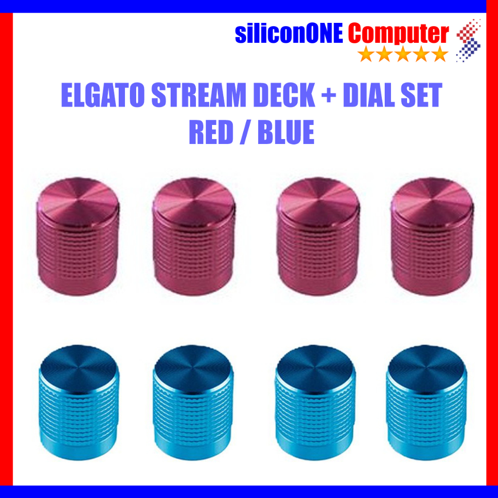 Jual Elgato Stream Deck + Dial Set Red/Blue | Shopee Indonesia