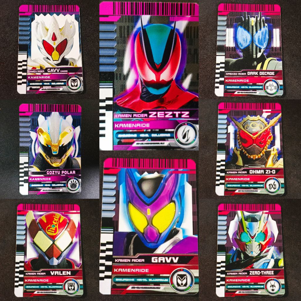 Jual Kustom Ride Card Kamen Rider Zeztz Decade for CSM DX Decadriver ...