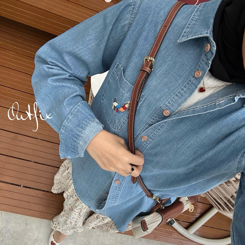 Jual Denim Shirt Series | Shopee Indonesia
