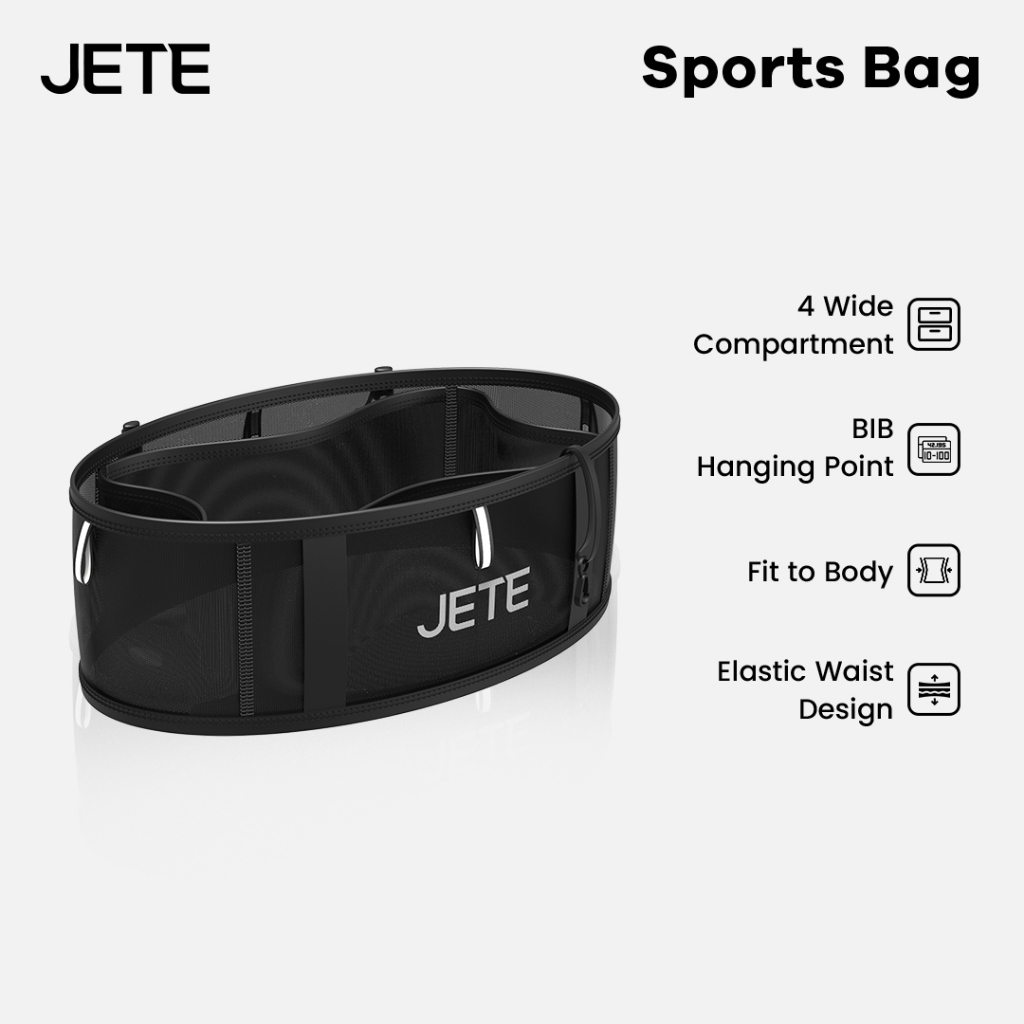 Jual Running Belt JETE Sport Bag 01 Tas Pinggang Olahraga Sabuk Lari ...