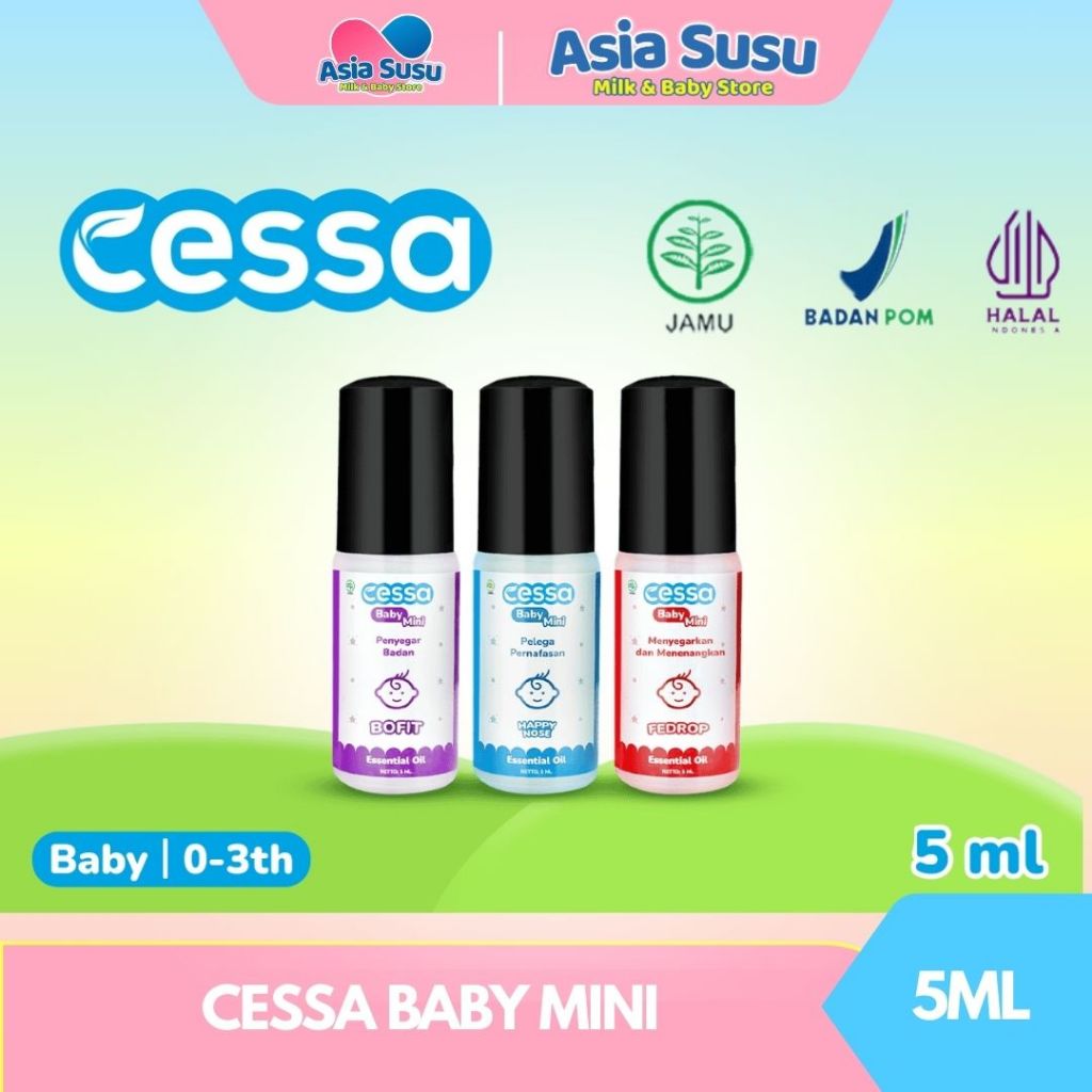Jual Cessa Baby Mini 5ml Untuk Demam Dan Flu | Shopee Indonesia