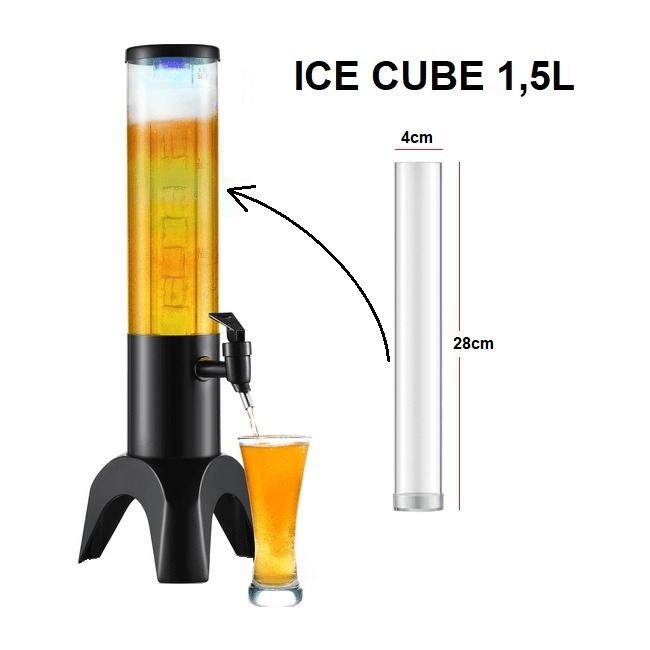 Jual Tabung Ice Cube 1,5L 3L Food Grade untuk Tower Dispenser – Es Batu ...