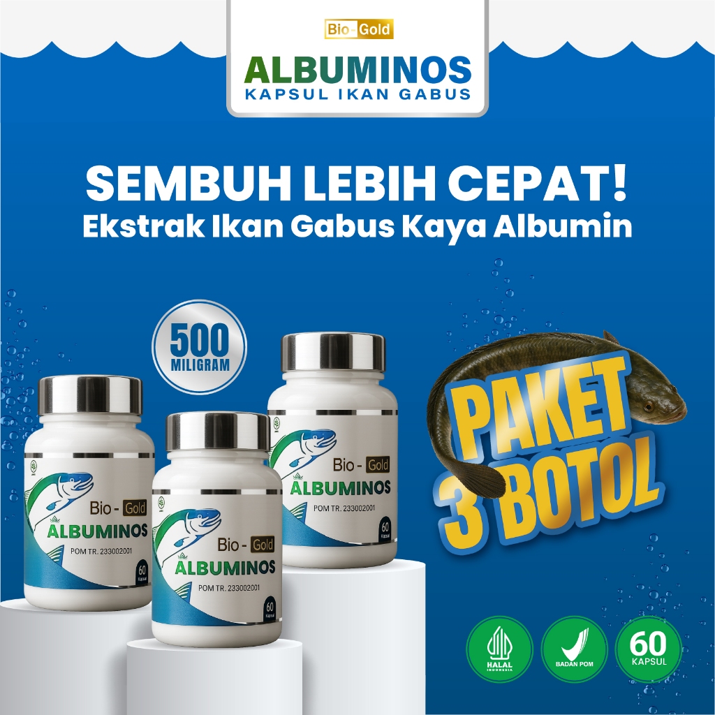 Jual Albuminos Bio Gold - Lawan Luka Pasca Operasi & Melahirkan ...