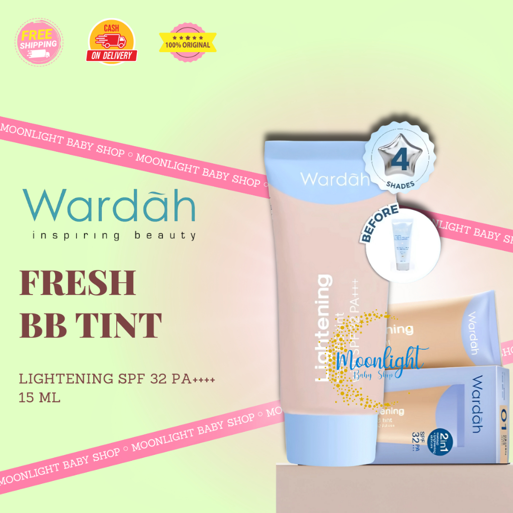 Jual WARDAH Fresh BB Tint SPF 35 PA+++ 15ml | Shopee Indonesia