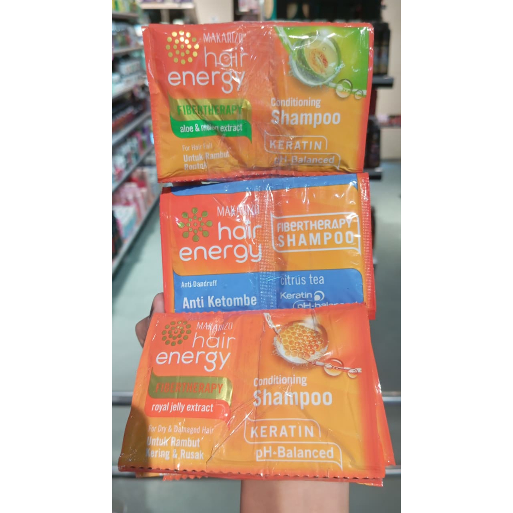 Jual Shampoo Makarizo Renceng 9ml (1renceng isi 6) saset | Shopee Indonesia