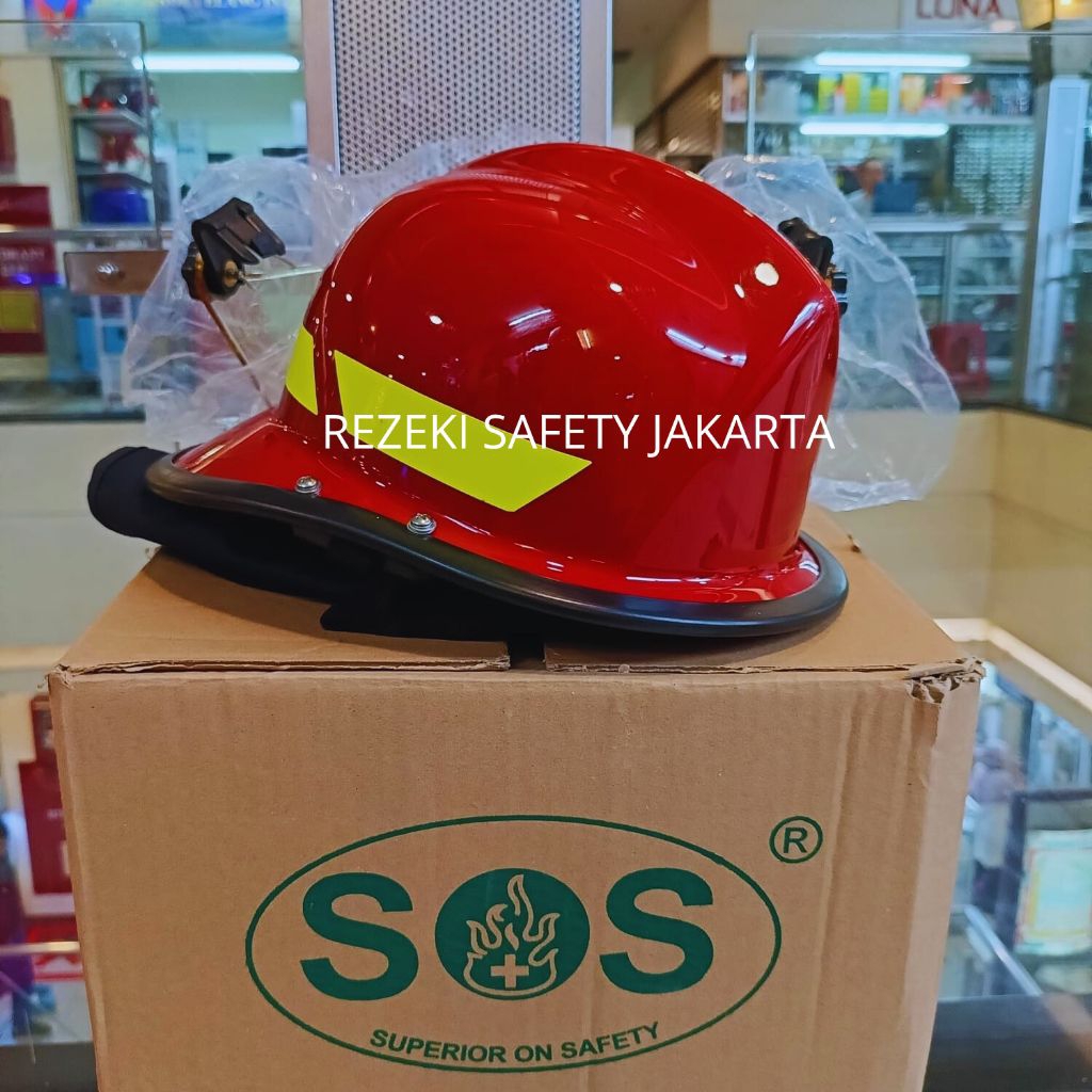 Jual Helm Pemadam Kebakaran / Safety Helmet SOS Fullgard Original ...