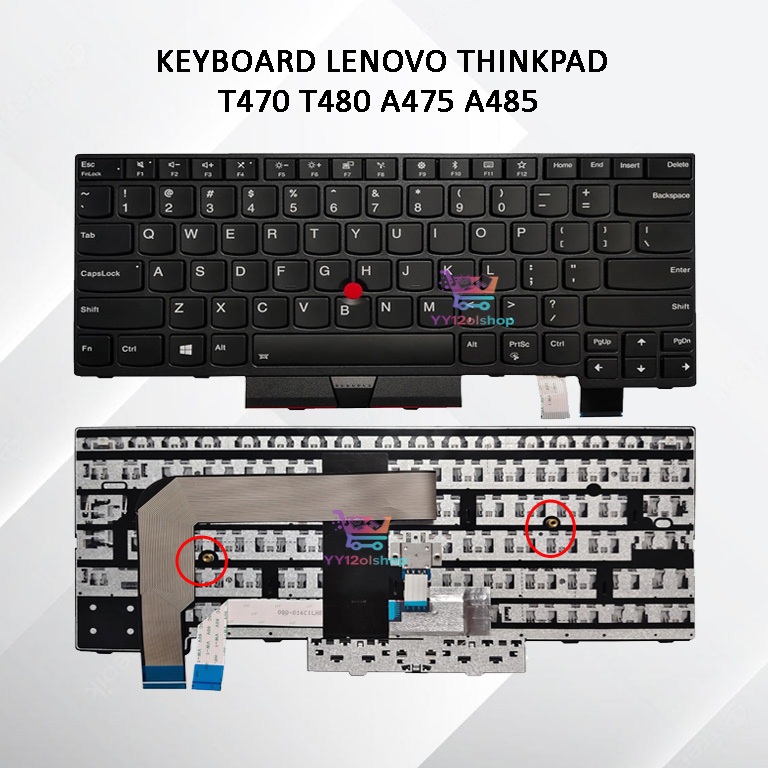 Jual KEYBOARD LENOVO THINKPAD T470 T480 A475 A485 | Shopee Indonesia