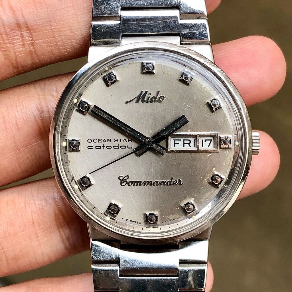 Jual Mido Commander Ocean Star Datoday | Shopee Indonesia