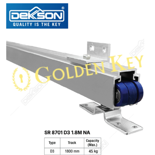Jual Rel Pintu Dekson Dekkson D3 SR 8901 Sliding Rail Kayu Roda ...