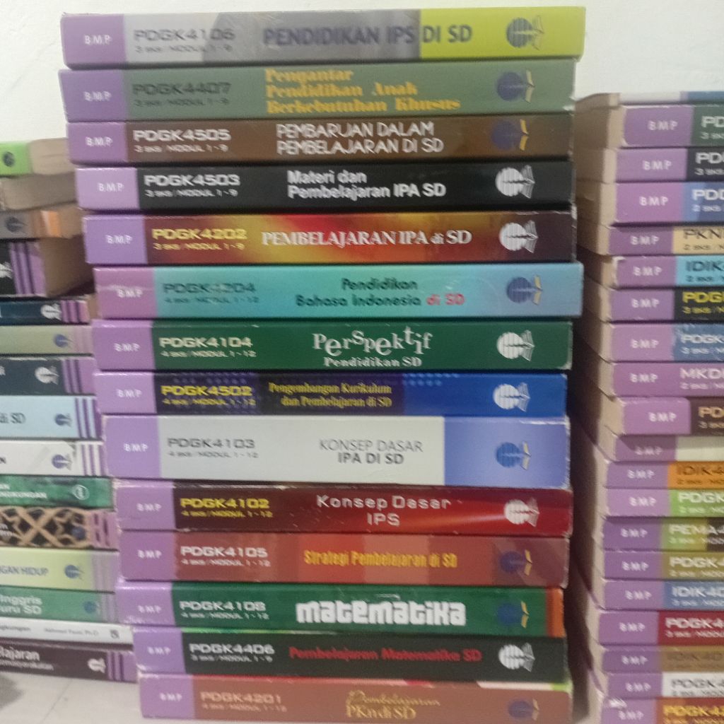 Jual BUKU UNIV TERBUKA, BUKU BESAR (BEKAS PRIBADI) PENDIDIKAN IPS SD ...