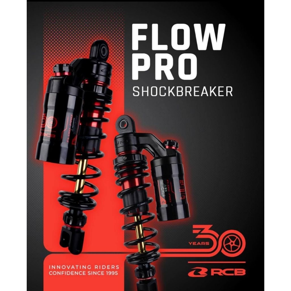 Jual Shock RCB Flow Pro Special edition 30th Double klik Vario 125 ...