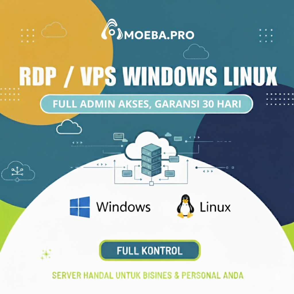 Jual RDP / VPS Windows Linux - Full Admin & Garansi 30 Hari - Termurah ...