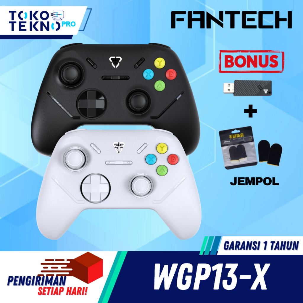 Jual Fantech WGP13x / WGP-13x Shooter III 3x Wireless Gamepad Joystick ...