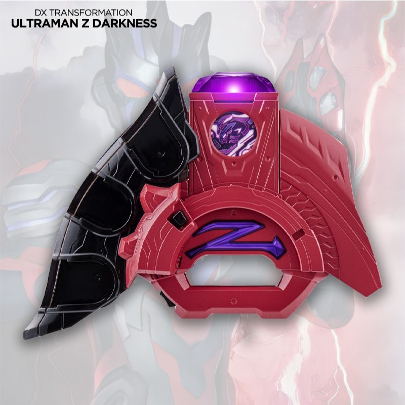 Jual Mainan Ultraman Z Darkness DX Transformation Device – Alat Transformasi Suara & Lampu ...