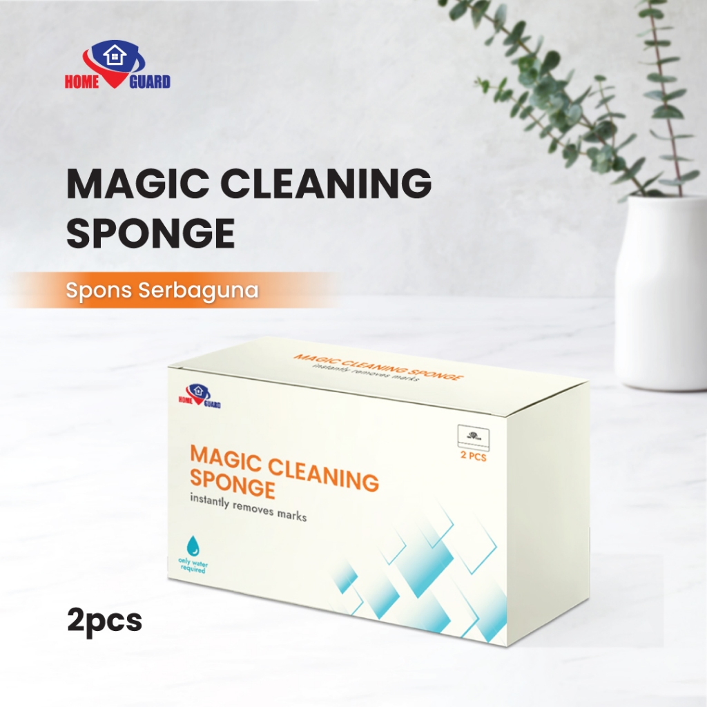 Jual HOME GUARD MAGIC CLEANING SPONGE / Spons Ajaib / Spons Serbaguna ...