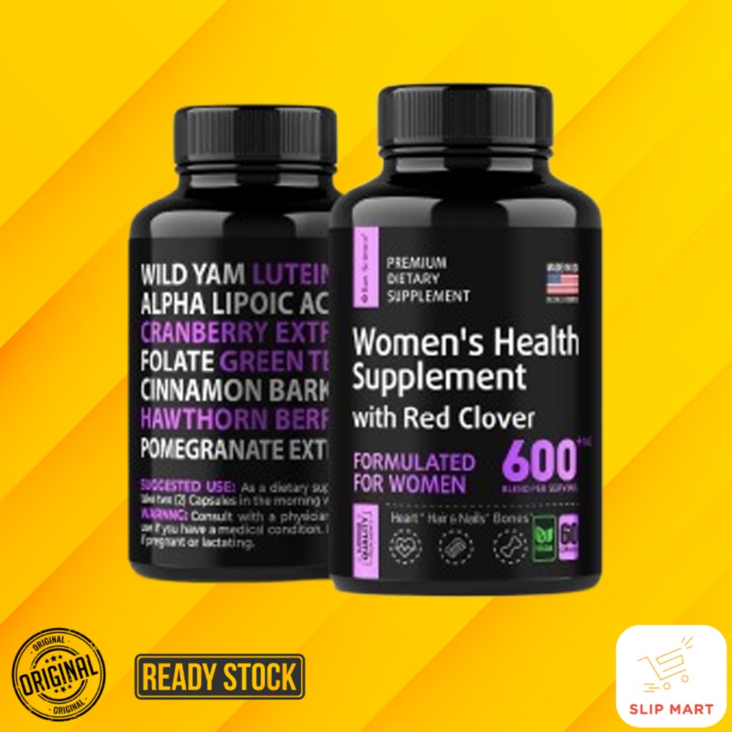 Jual Raw Science Women's Multivitamin with Magnesium & Red Clover ...