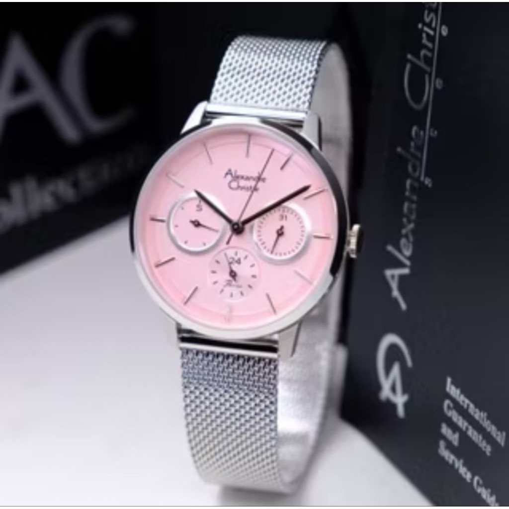 Jual JAM TANGAN WANITA ALEXANDRE CHRISTIE AC 2682 BFB RANTAI PASIR ...