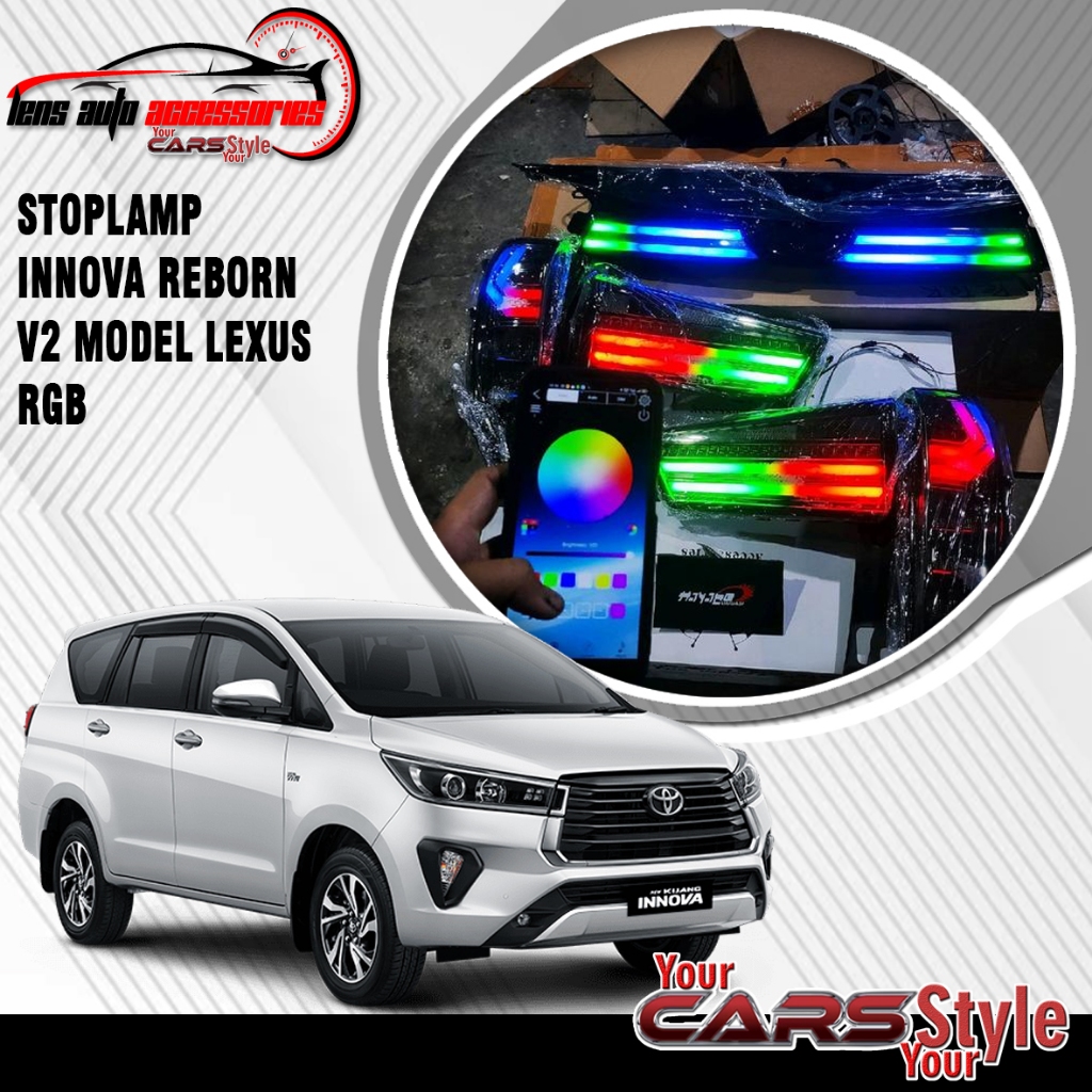 Jual STOPLAMP INNOVA REBORN MODEL LEXUS RGB - STOP LAMP INNOVA REBORN ...