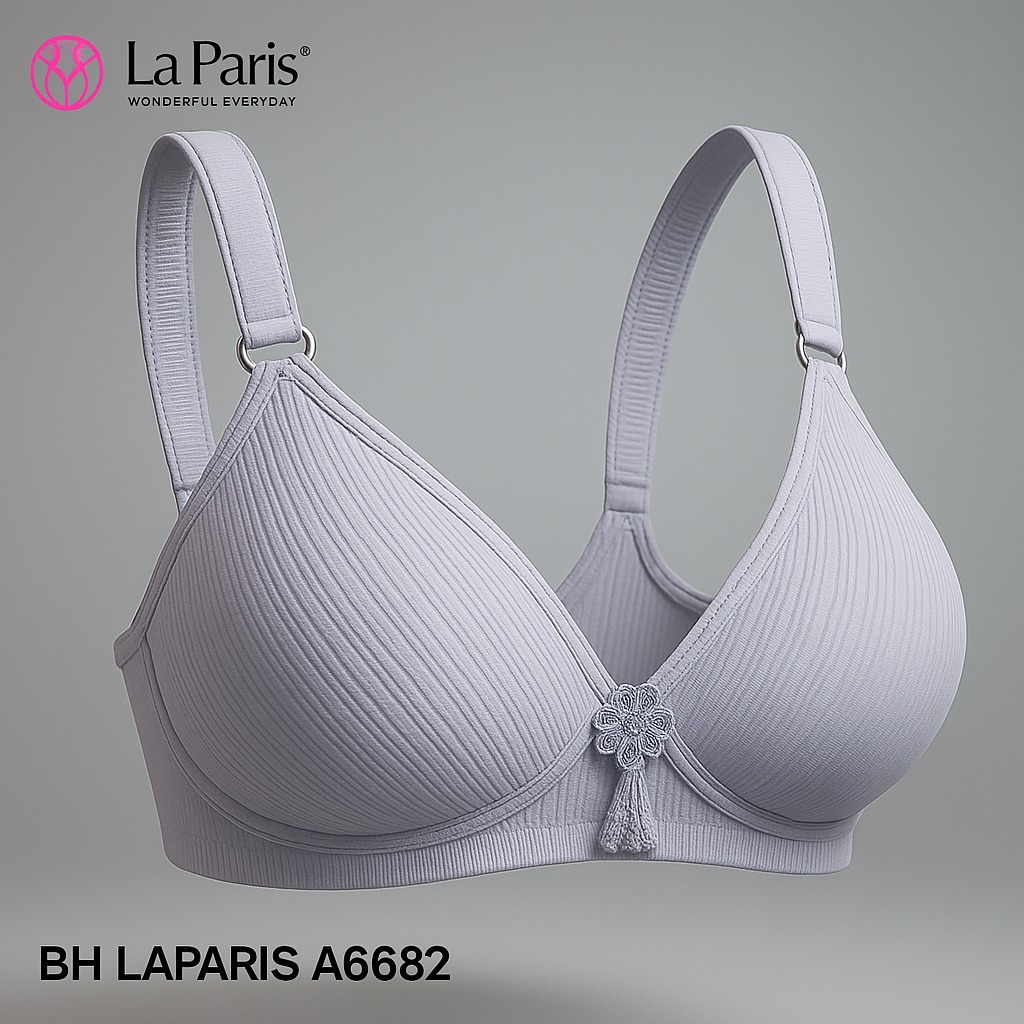 Jual LA PARIS Bra Wanita Seamless Polos Tanpa Kawat Busa Standar Motif ...