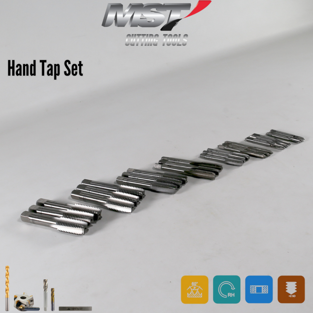 Jual Hand Tap Set M4 - M16 Metric Series Tap Tangan Ulir Alat Pembuat ...