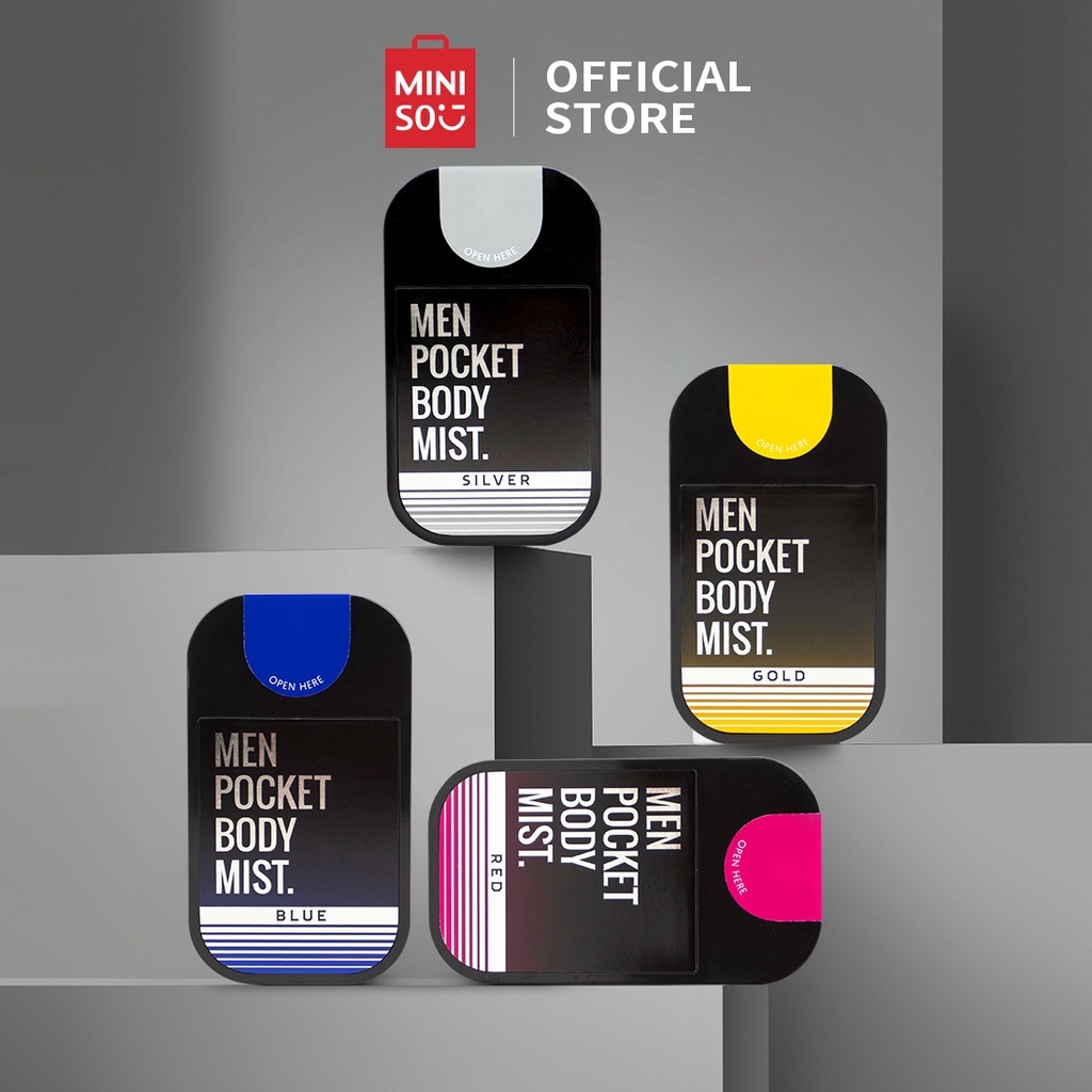 Jual MINISO MEN POCKET BODY MIST | Shopee Indonesia