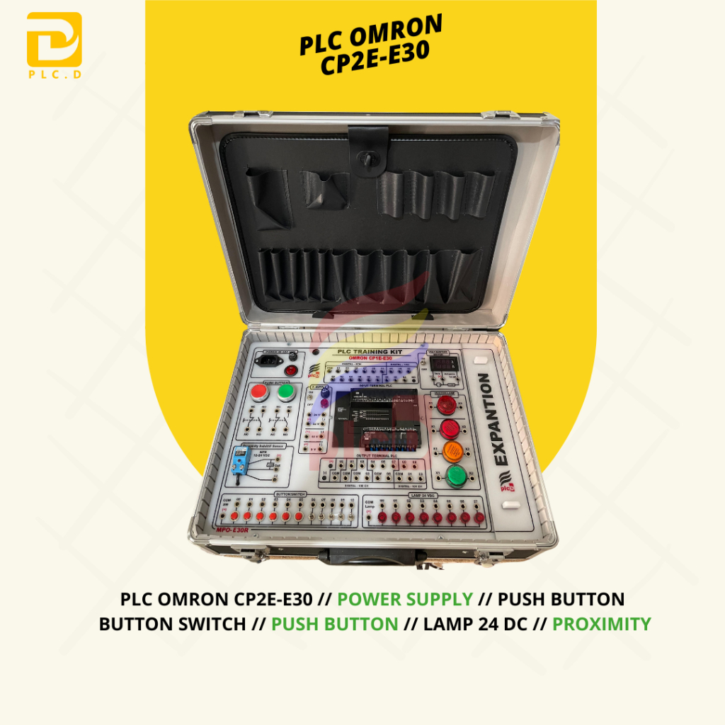 Jual PLC Omron CP2E E30 Training Kit | Shopee Indonesia
