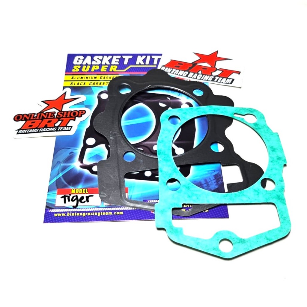 Jual GASKET CERAMIC BRT PAKING BLOK HEAD TIGER GL PRO GL MAX MEGAPRO ...