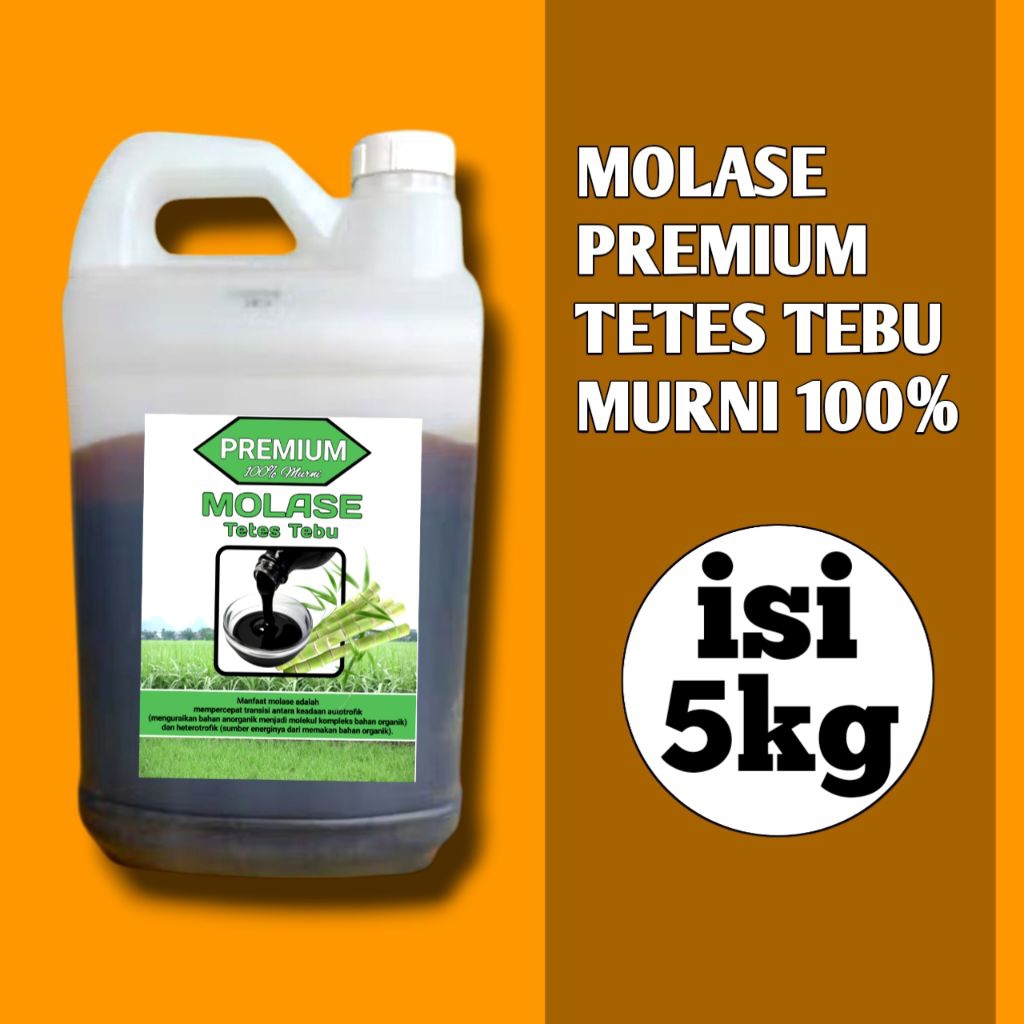 Jual MOLASE TETES TEBU PREMIUM ASLI TANPA CAMPURAN 100% ISI 5KG ...