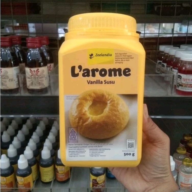 Jual L'arome Vanilla Milk bubuk Larome Perisa Vanila Susu Perasa ...