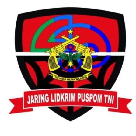 Jual stiker JARING LIDKRIM PUSPOM TNI/stiker hologram glossy | Shopee ...