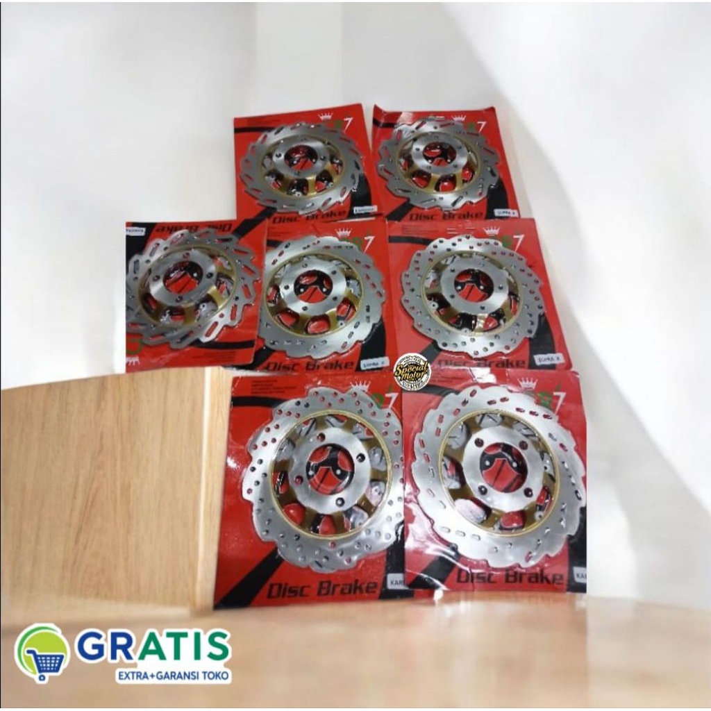 Jual PIRINGAN DEPAN STANDAR VARIASI MODEL BARU GERIGI MOTOR SUPRAX ...