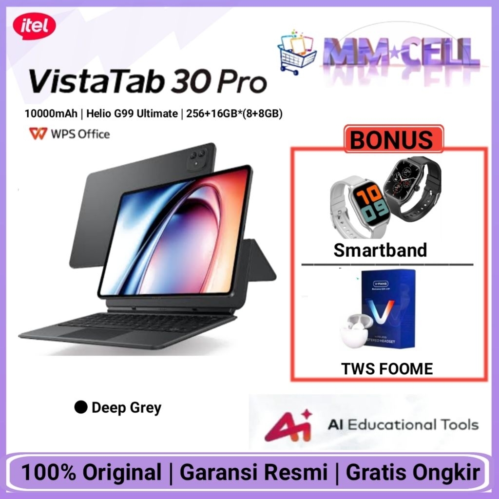 Jual ITEL VISTATAB 30 PRO | Vista Tab 30 Pro Garansi Resmi Itel ...