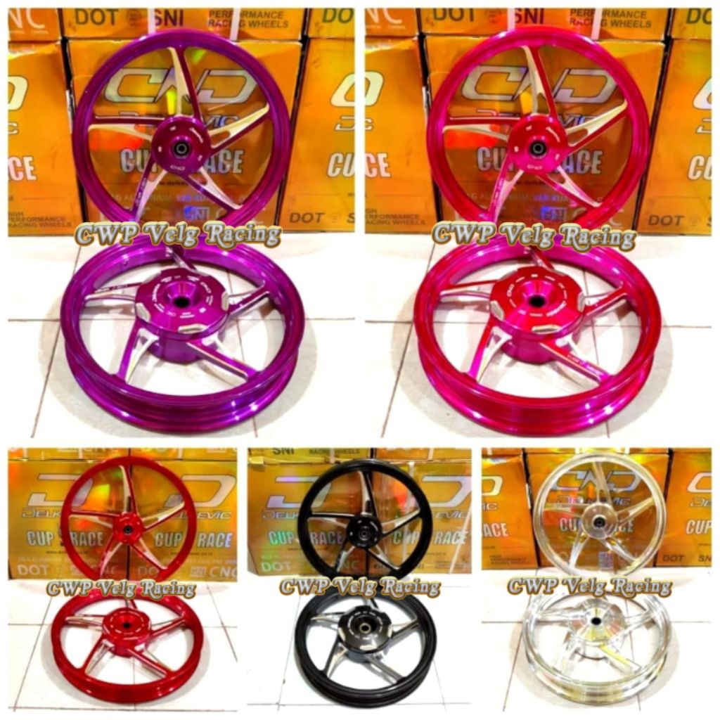 Jual Velg Delkevic K5R KZR Ring 14 Vario 110 125 150 160 Stylo Beat ...