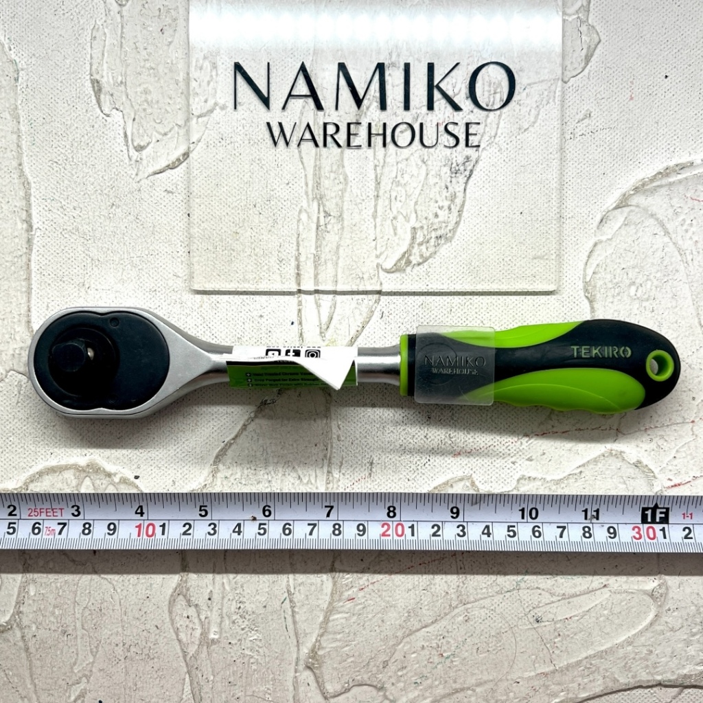 Jual TEKIRO Ratchet handle stang socket 1/2 x 10 inch 24 teeth | Shopee ...
