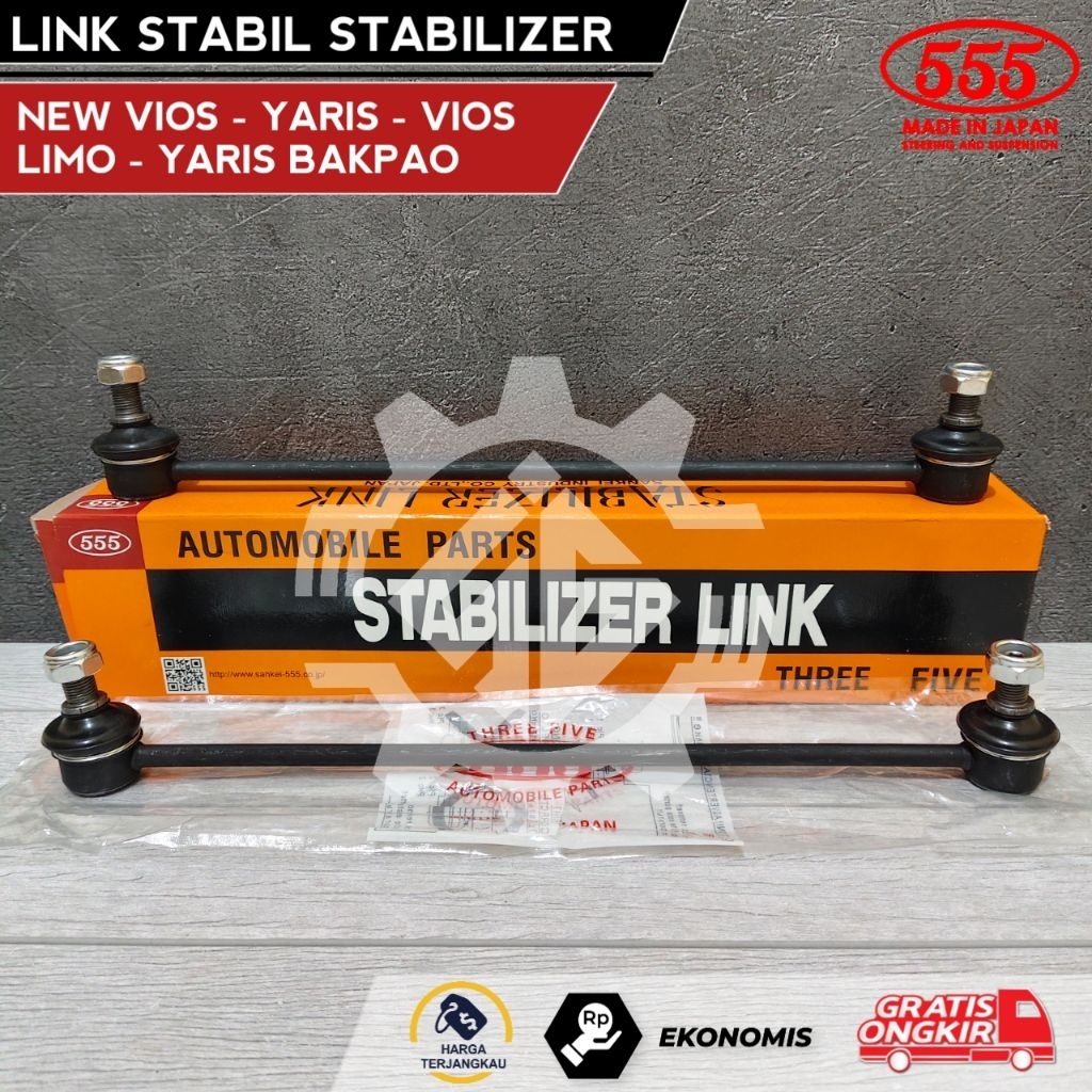 Jual LINK STABIL STABILIZER NEW VIOS GEN2 YARIS BAKPAO MEREK 555 SANKEI ...