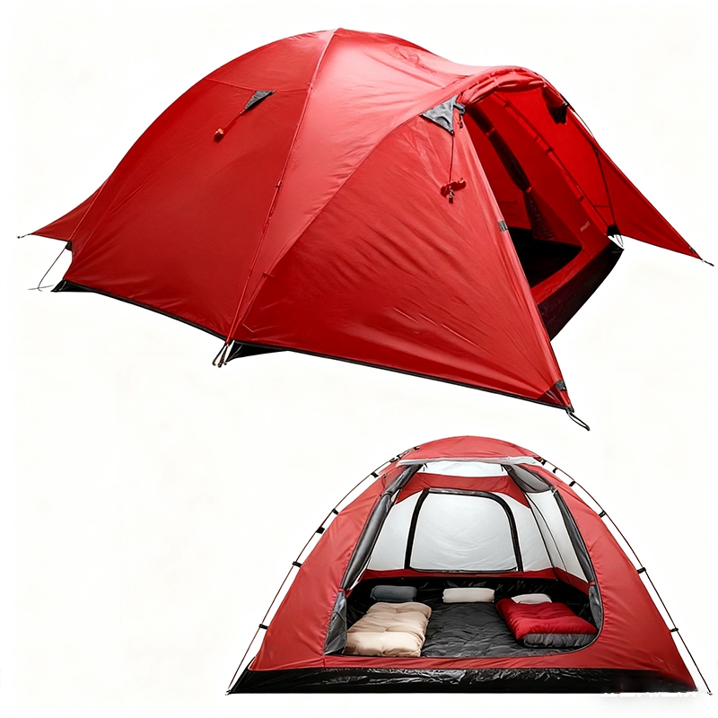 Jual WTHB Outdoor tenda dome camping Tenda compass fiber 4-5 orang ...