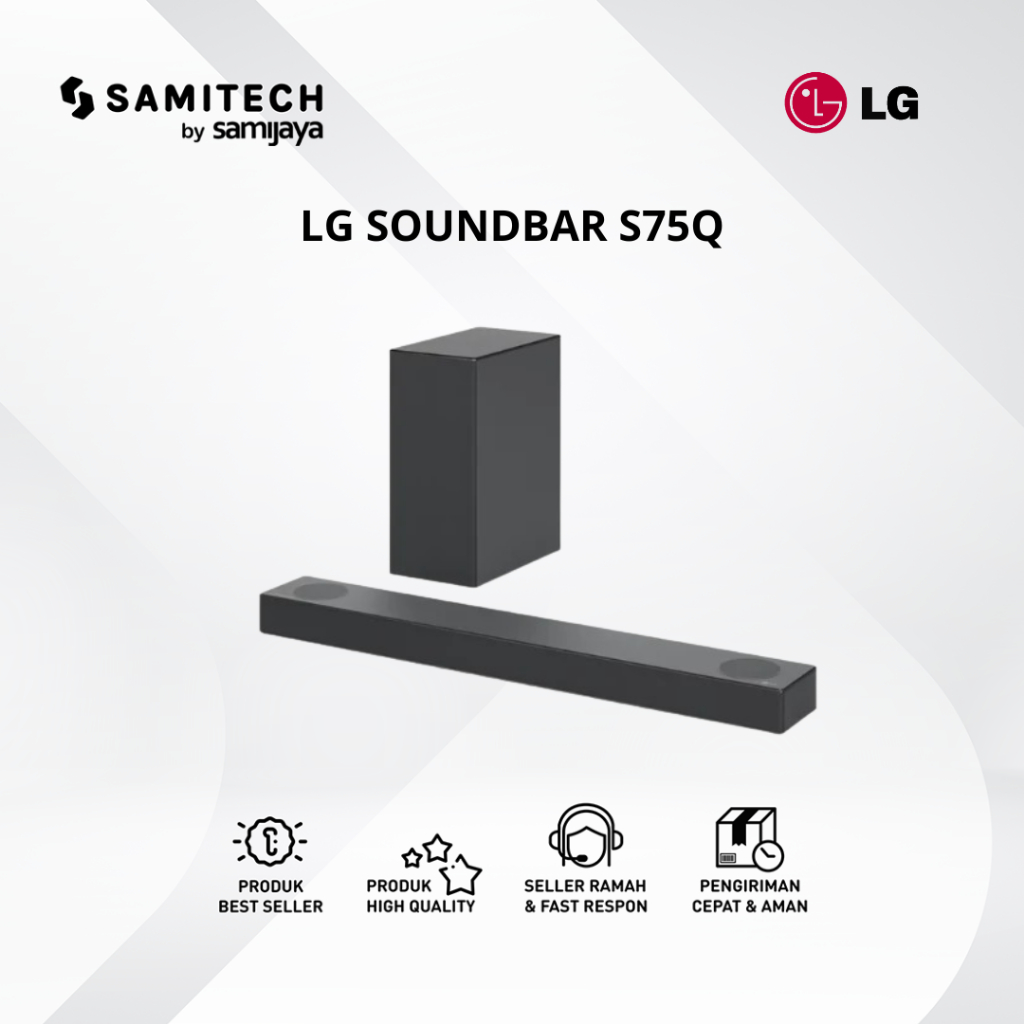 Jual LG S75Q Soundbar with Dolby Atmos - Home Theater System | Shopee ...