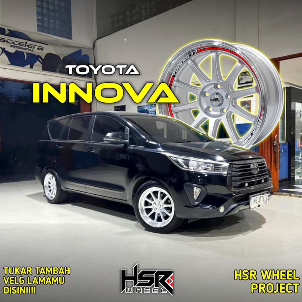 Jual VELG RACING INNOVA REBORN R18 | HSR TOBOALI RING 18 LEBAR 9 PCD ...