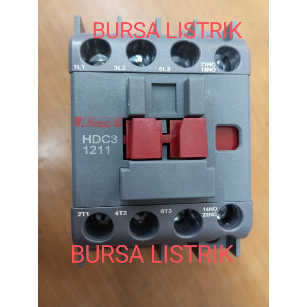 Jual Magnetic Contactor HDC3-12 Kontaktor Himel HDC3 12A | Shopee Indonesia