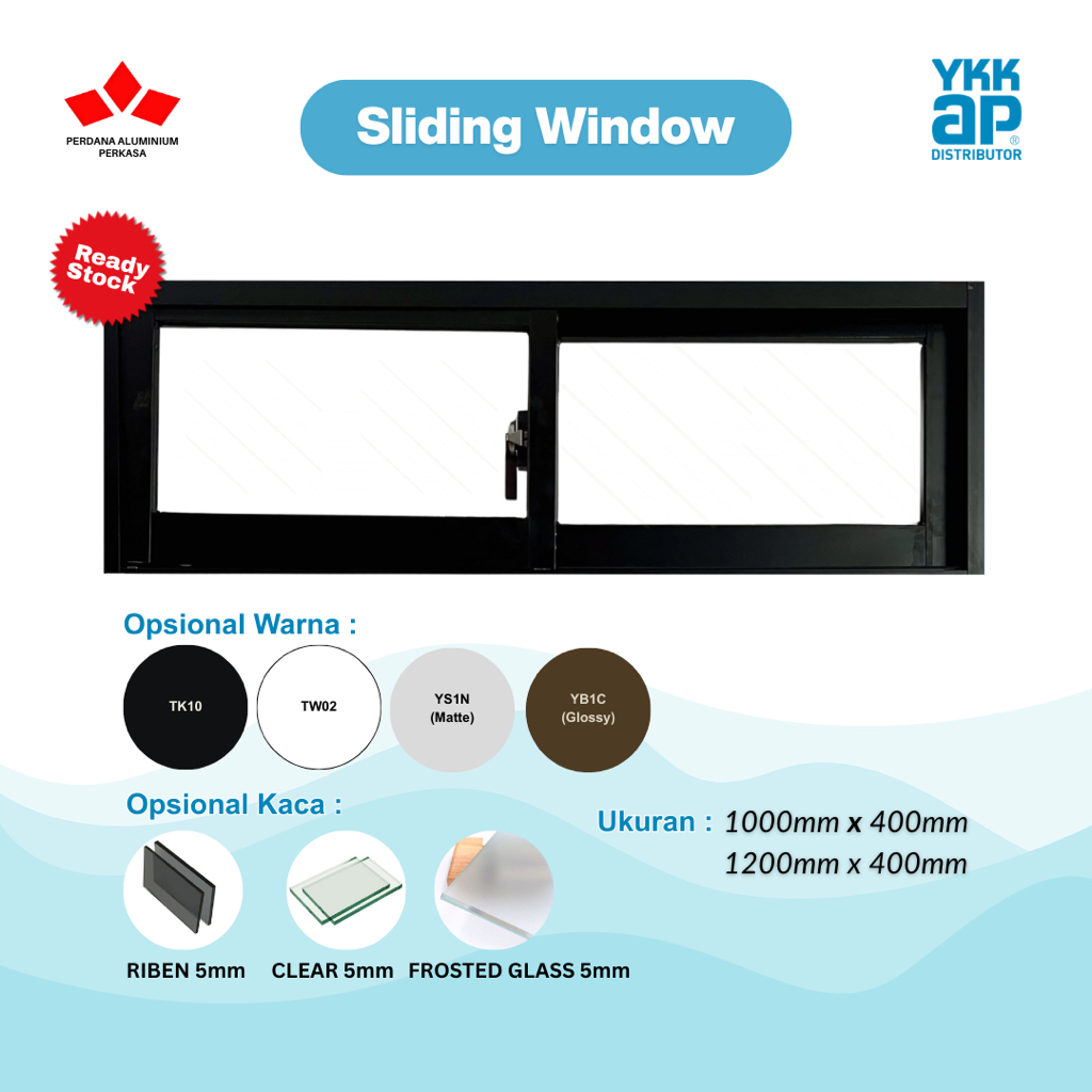 Jual JENDELA GESER (SF BAR SERIES) BY YKK AP | Shopee Indonesia