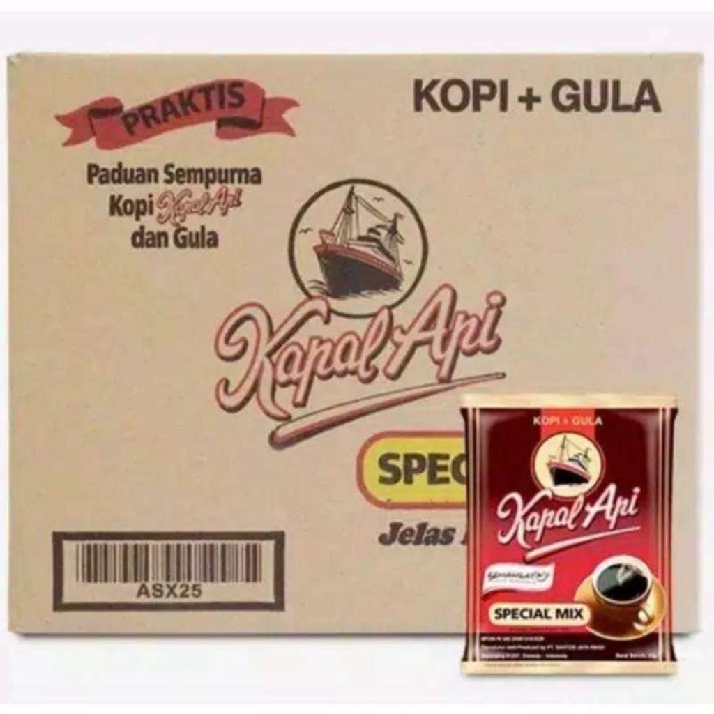 Jual Kapalapi Special Mix 1 Dus | Kapal Api 12 Renteng x 10 Sch x 25 Gr ...