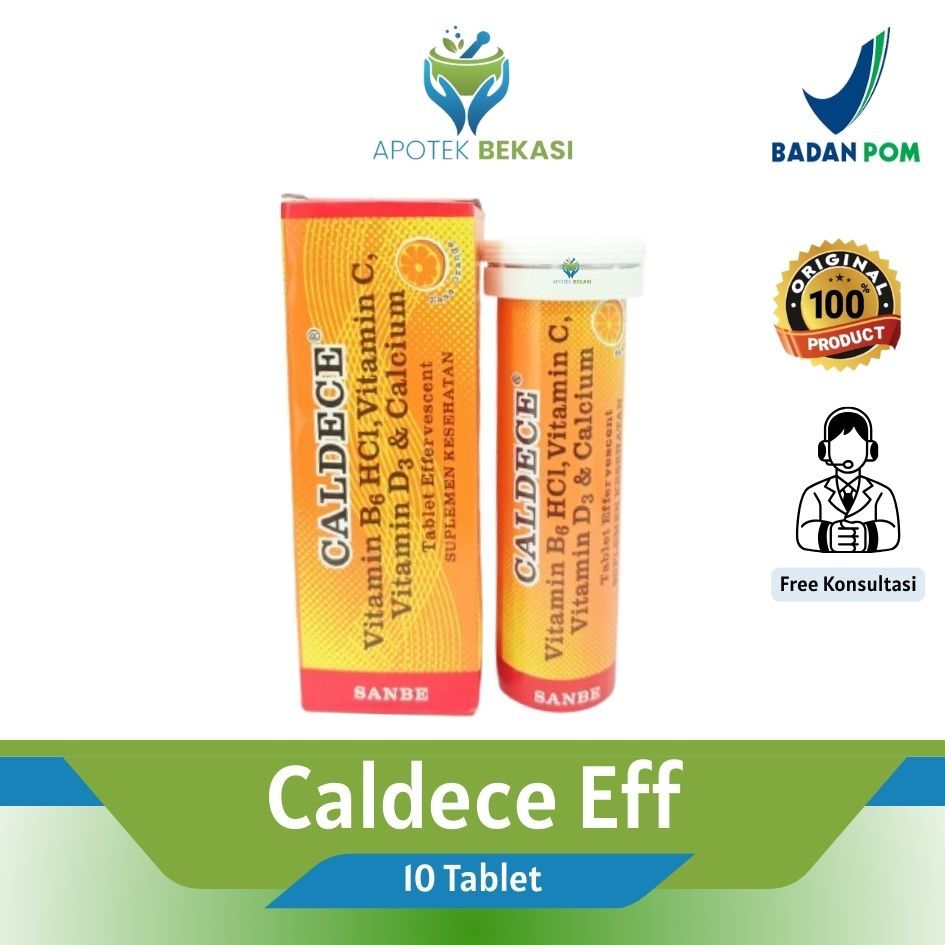 Jual Caldece Effervescent - 10 Tablet | Shopee Indonesia
