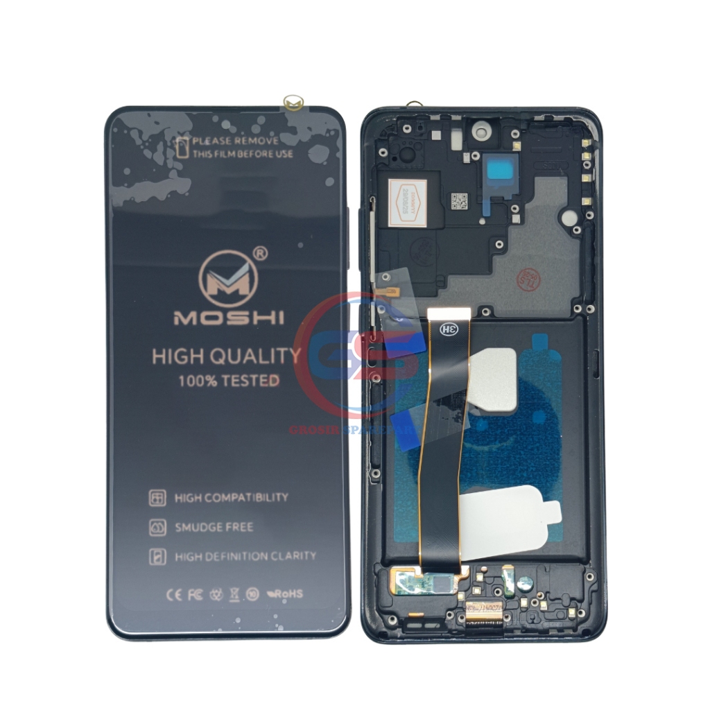 Jual LCD SAMSUNG S20 ULTRA / G988 FULLSET TOUCHSCREEN + FRAME | Shopee ...