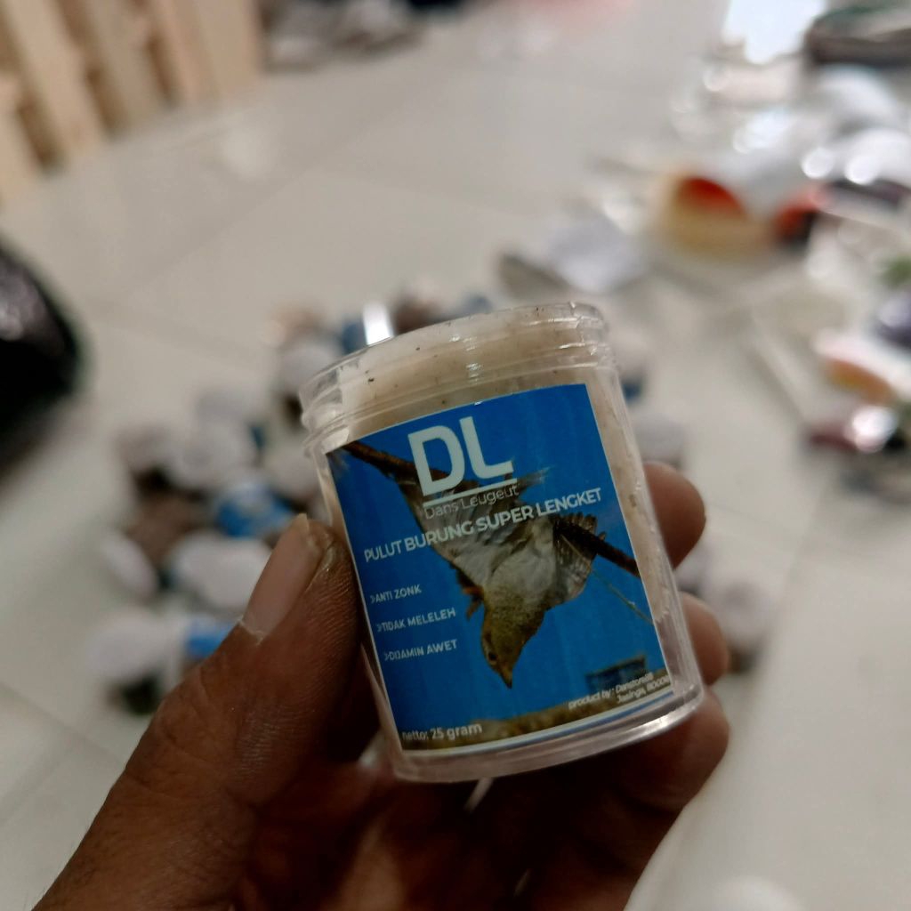 Jual Pulut Burung Super Lengket Getah Bendo Dl 25gr Warna PUTIH Natural ...