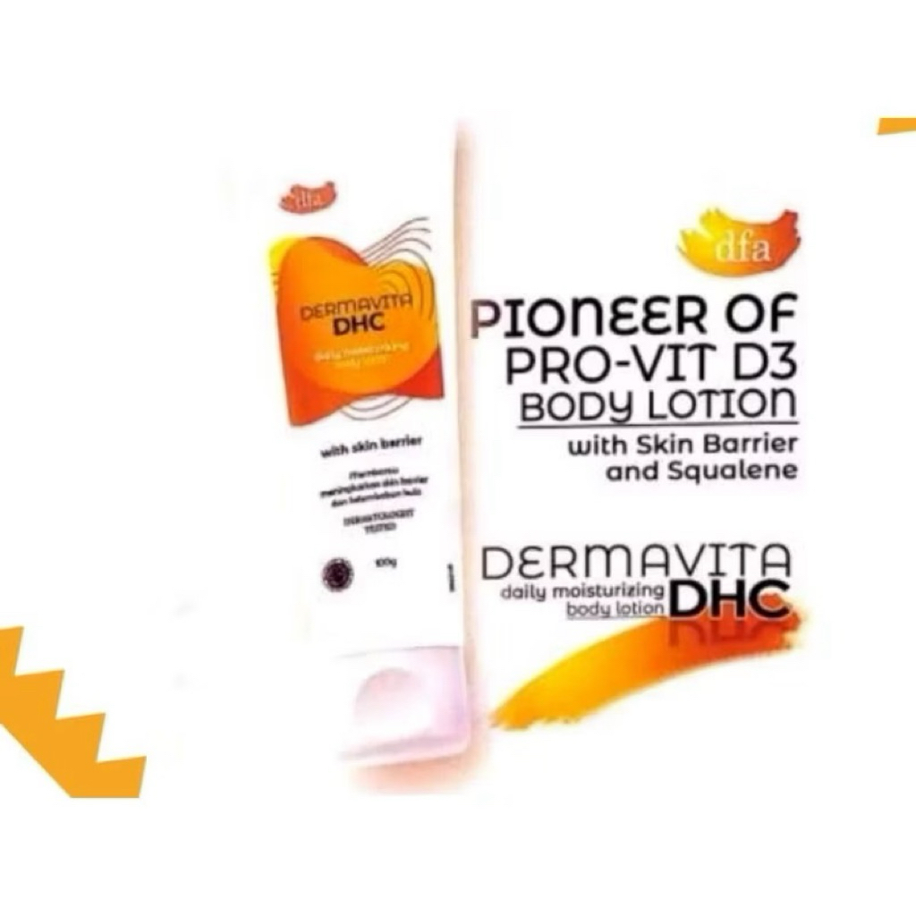 Jual DFA DERMAVITA DHC - SKIN BARIER BODY LOTION 100ml | Shopee Indonesia
