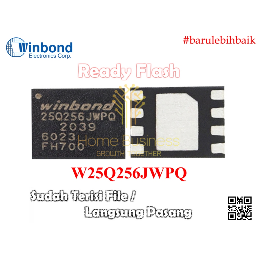 Jual Bios Winbond W25Q256JWPIQ W25Q256JWPQ W25Q256JW 25Q256JW 25Q256 ...