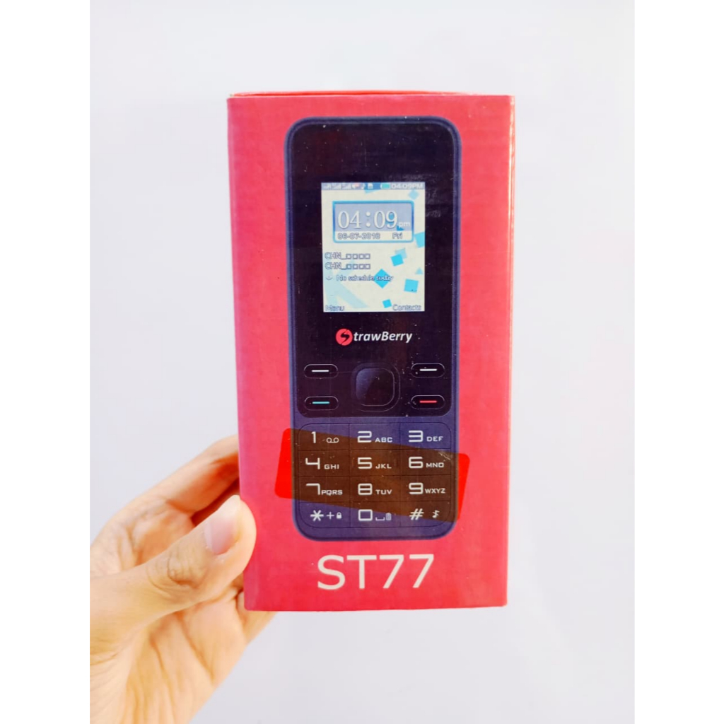 Jual HP STRAWBERRY ST77 Reborn Handphone Jadul Senter Dual Sim Layar 1. ...